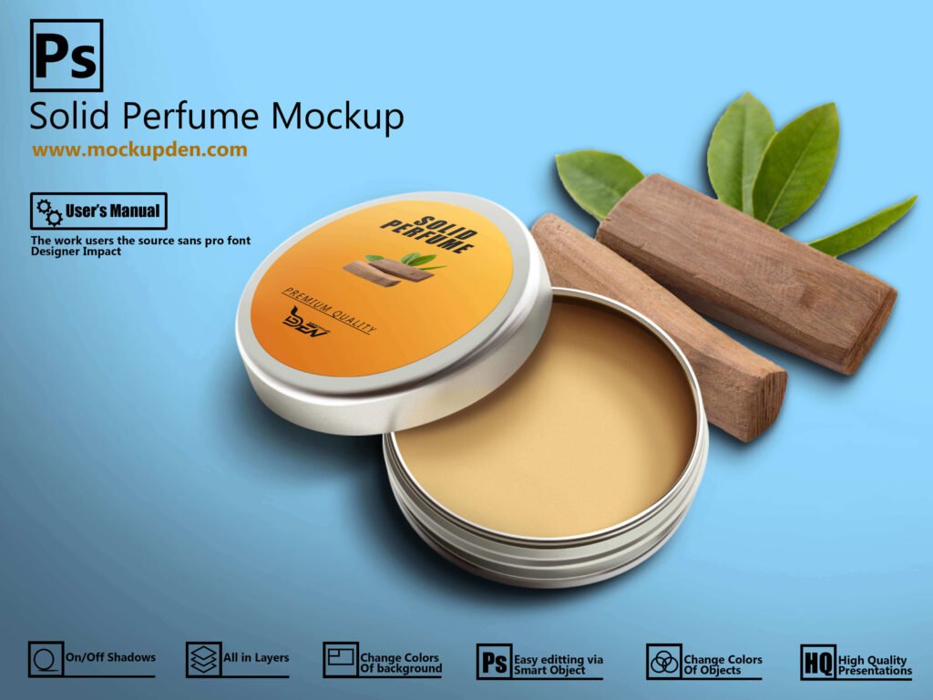 37+ Stunning Free Perfume Mockup in PSD & Vector Template