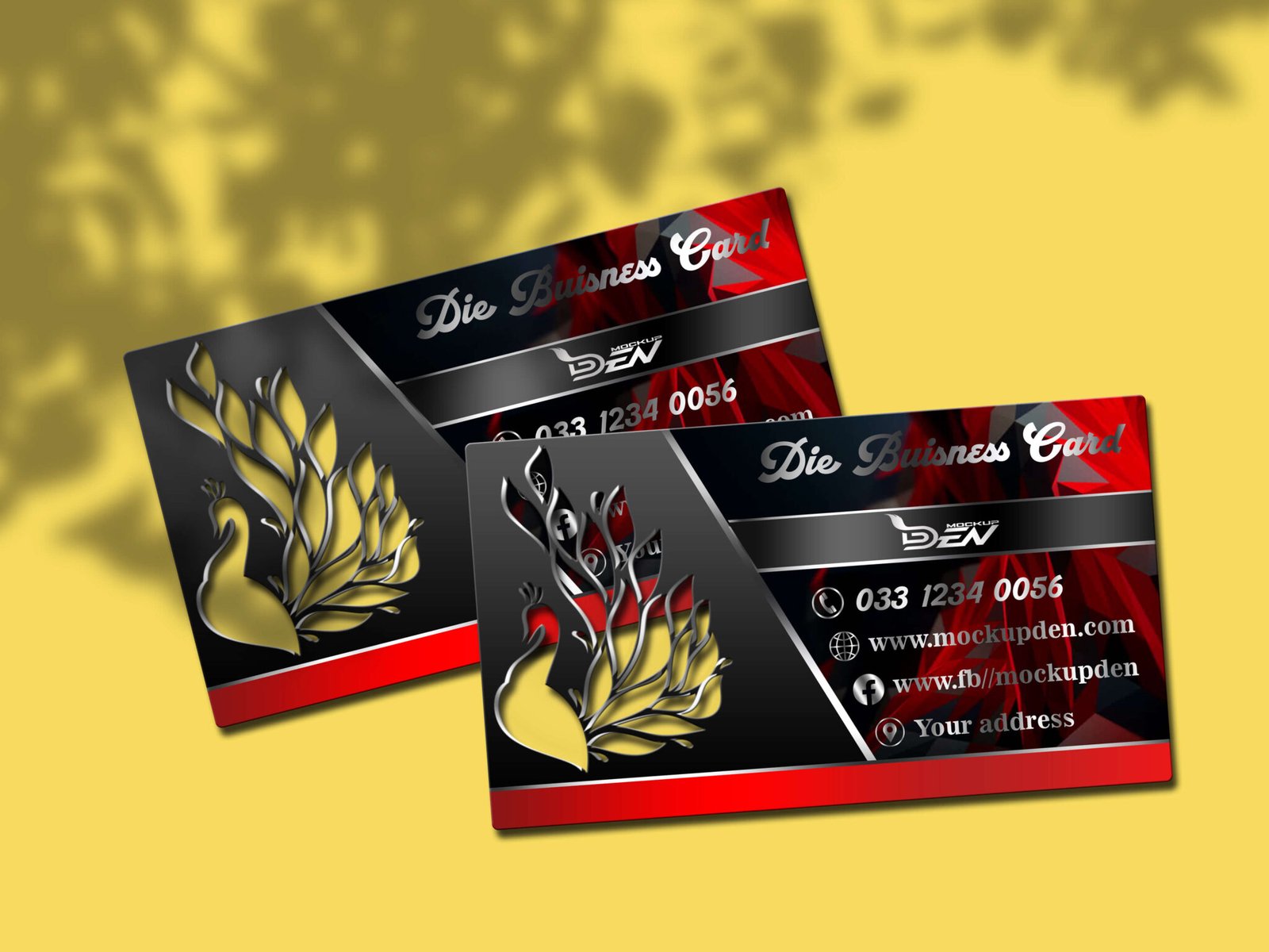 35+ Best Free Name Card Mockup PSD Template 2021