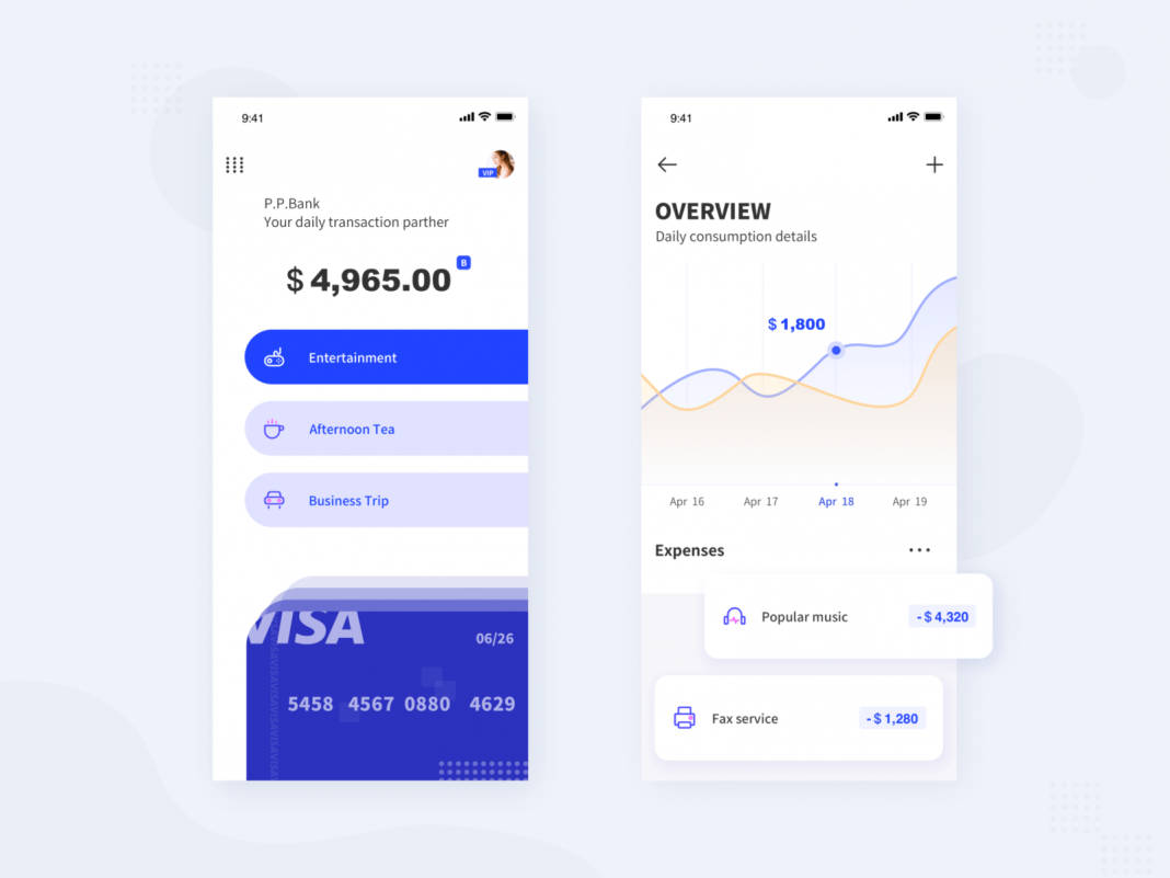 Free All in One Mobile App Bank Ui/Ux
