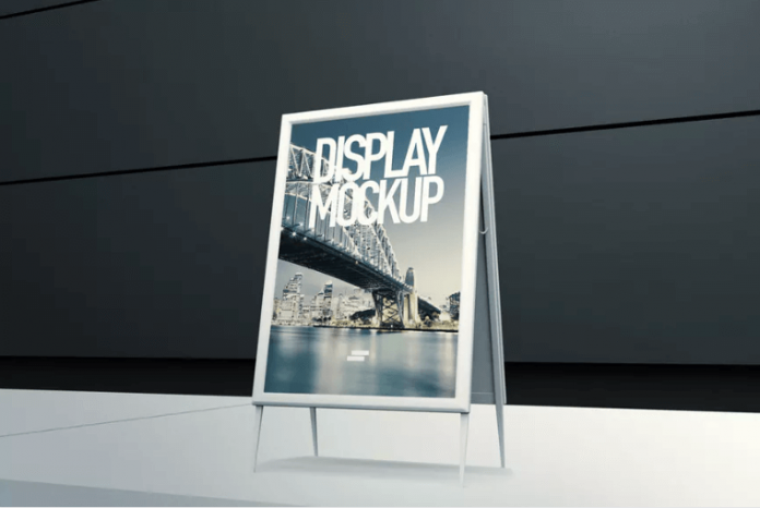 28+ Free Outdoor Banner Mockup for Creative Advertisement idea