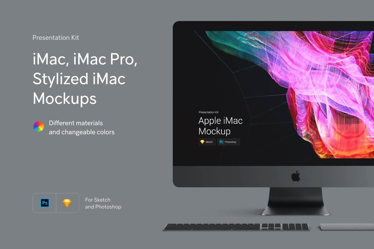 iMac Mockup | 25+ Best iMac Presentation Template in PSD & Vector