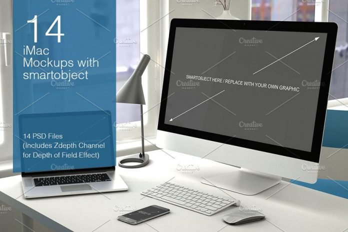 iMac Mockup | 25+ Best iMac Presentation Template in PSD & Vector