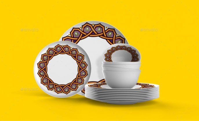 20+ Creative and Free Bowl Mockup PSD editable Template 2020