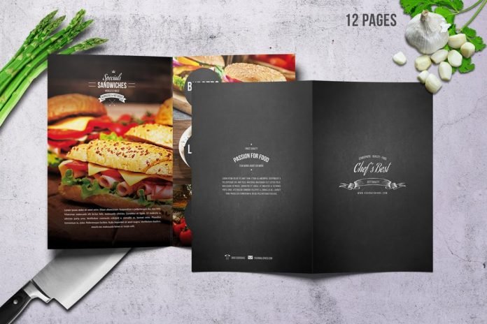 38+ Free Restaurant Menu Mockup PSD Templates For Branding
