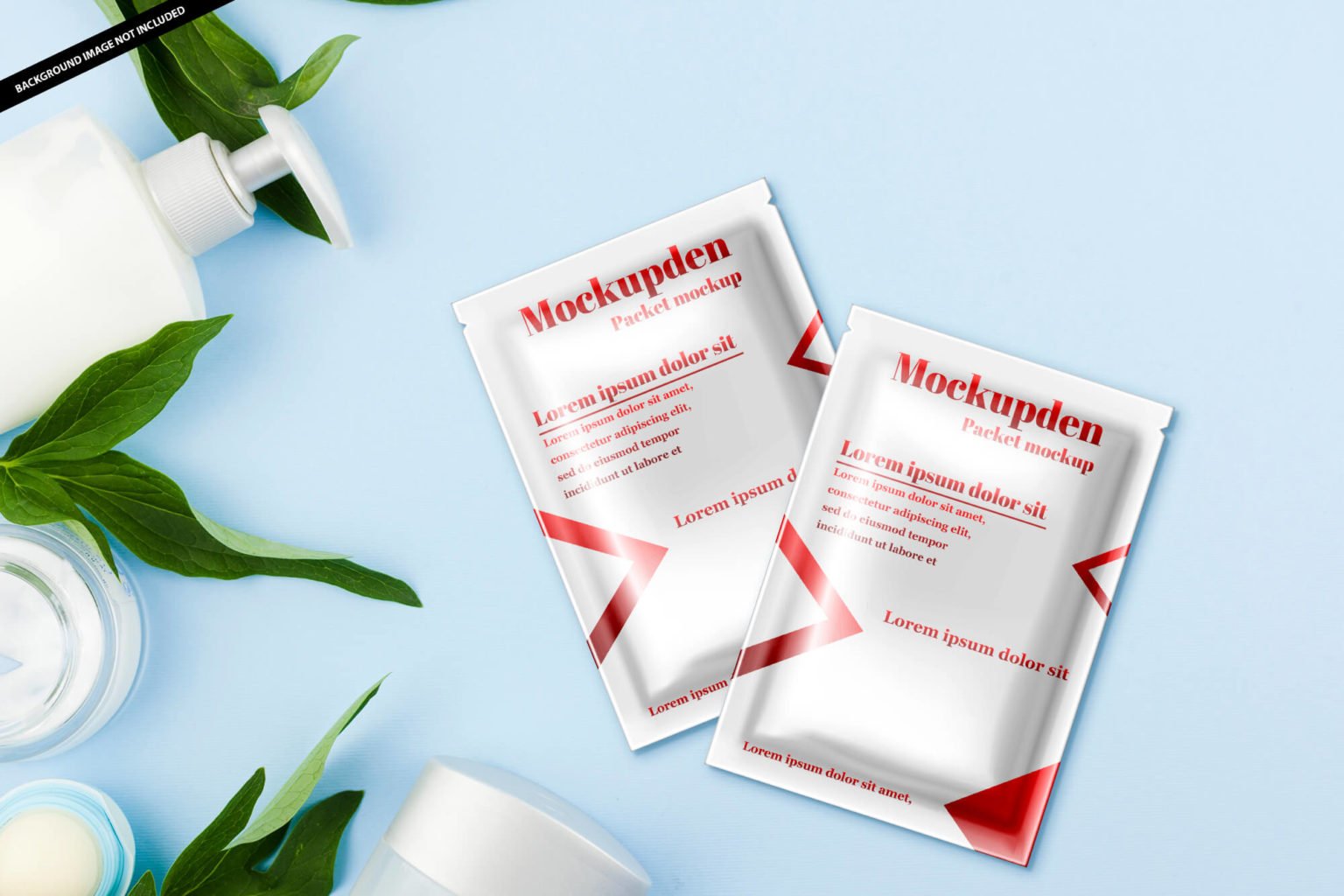 Free Minimal Packet Mockup PSD Template| Mockuden Exclusive