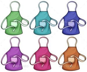 40+ Free Apron Mockup | White, Person Wearing, Waist Apron