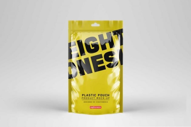 Plastic Pouch Mockup | 30+ Unique PSD & Vector Design Template