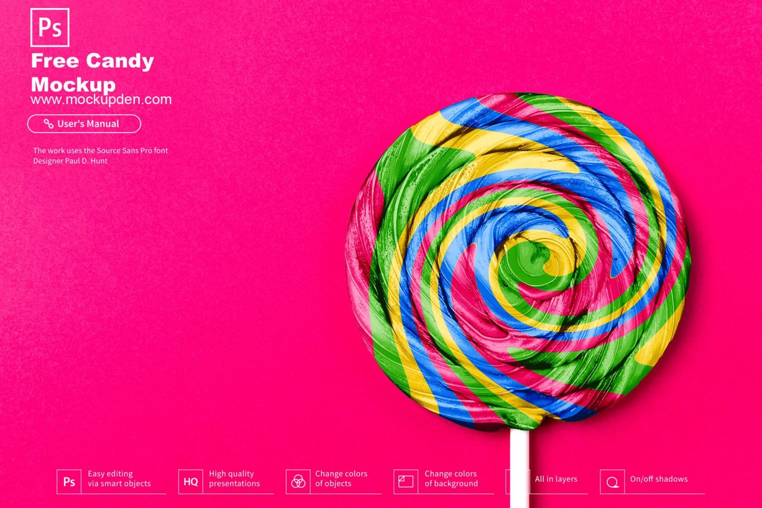 20+ Sweet, Crunchy and Free Candy Packaging Mockups PSD