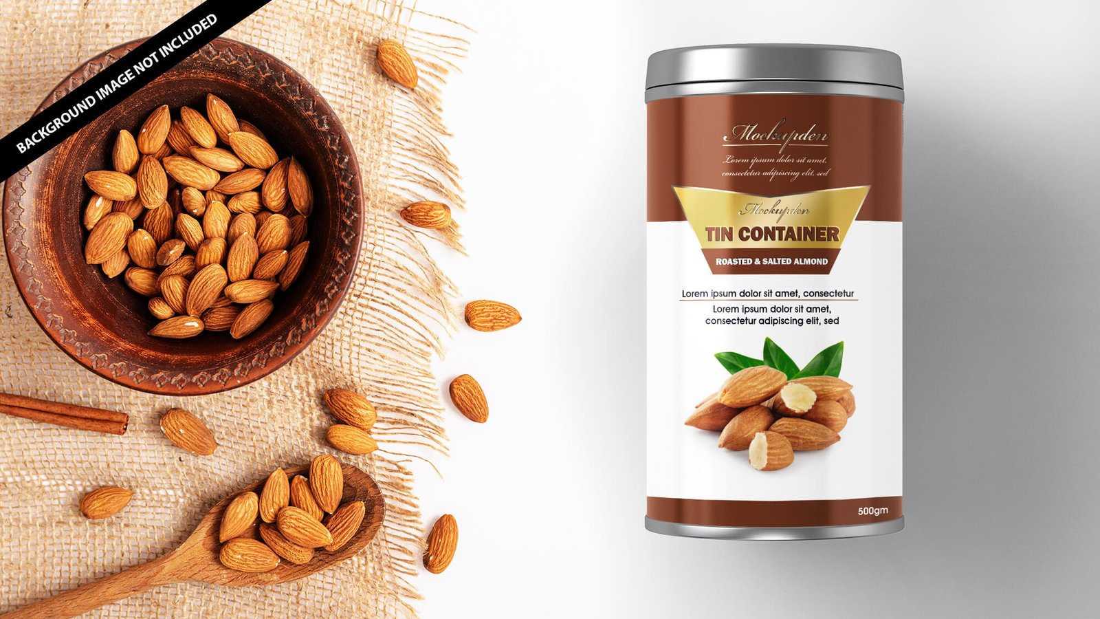 Free Tin Container Mockup PSD Template | Mockup Den