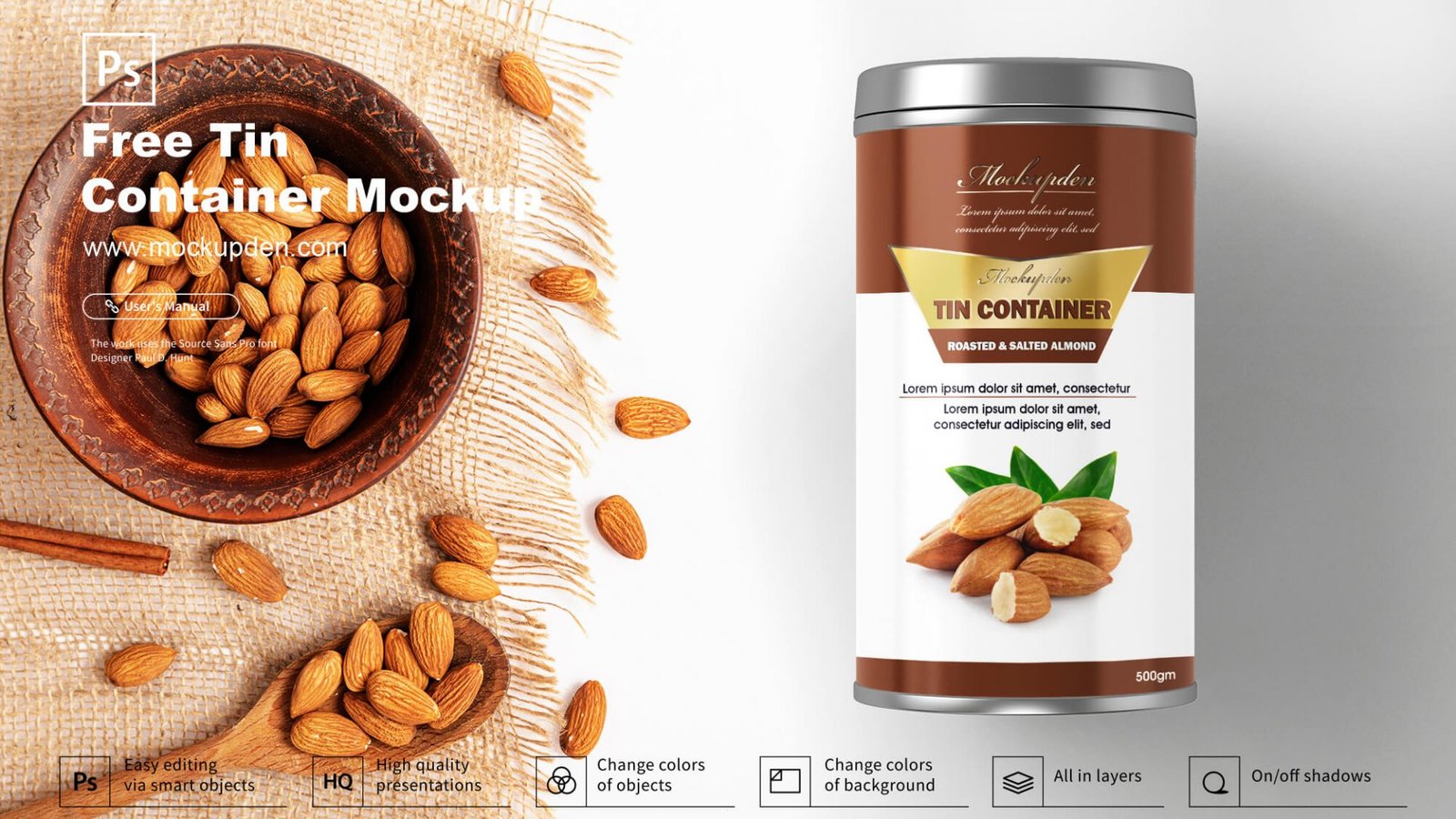 20+ Best Free Useful Container Mockup PSD Template