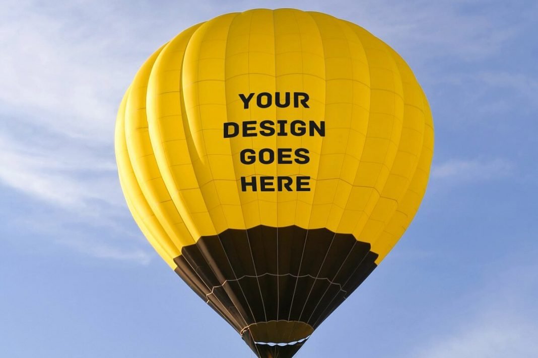 21+ Beautiful Balloon Mockup PSD Templates - Mockup Den