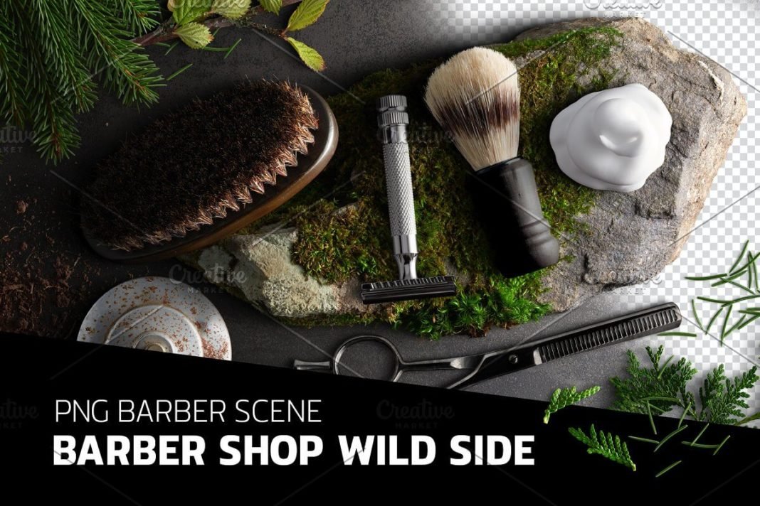 17+ Free Creative Barber Shop Mockup PSD Templates