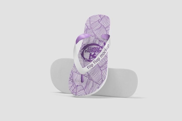 20+ Free Stylish Flip Flops Mockup PSD Templates - Mockup Den