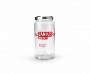 20+ Free glass jar mockup | Amber, Coffee, Jam Jar PSD