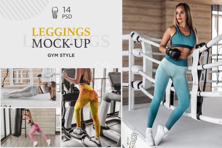 19+ Breathtaking Workout Scene Gym Mockup PSD Templates