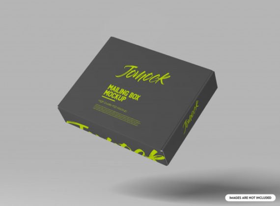 20+ Creative Free Mailing Box Mockup PSD Templates