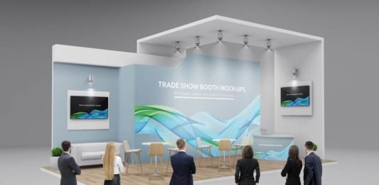 5+ Creative display Exhibition Mockup PSD