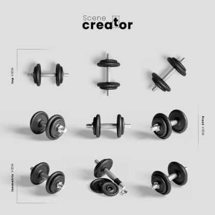 19+ Breathtaking Workout Scene Gym Mockup PSD Templates