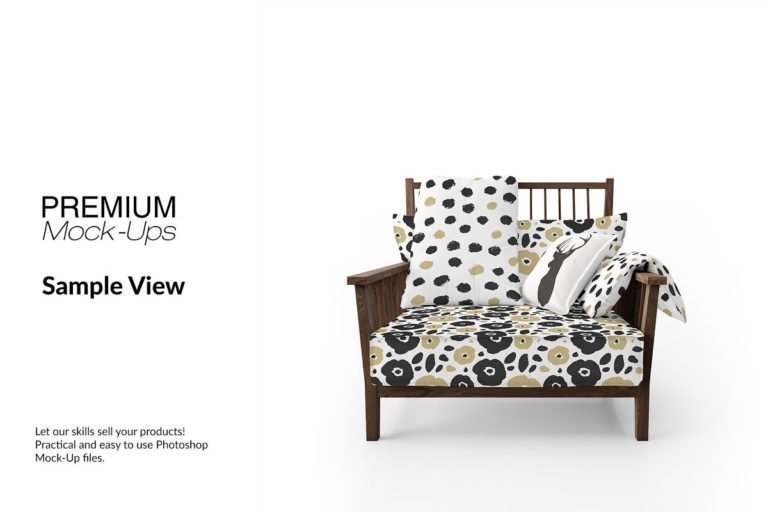 27+ Best Free Comfortable Armchair Mockup PSD Templates