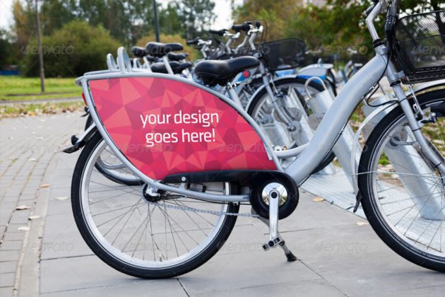 31+ Best Free Cycle Mockup PSD Template for Brand Promotion - Mockup Den