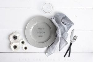 30+ Dinner Set Mockup PSD Free & Premium Templates