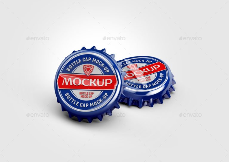 32+ Free Stunning Bottle Cap Mockup PSD & Vector Templates