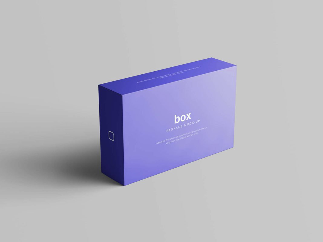 Free Box Packaging Set Mockup PSD Template | Mockup Den