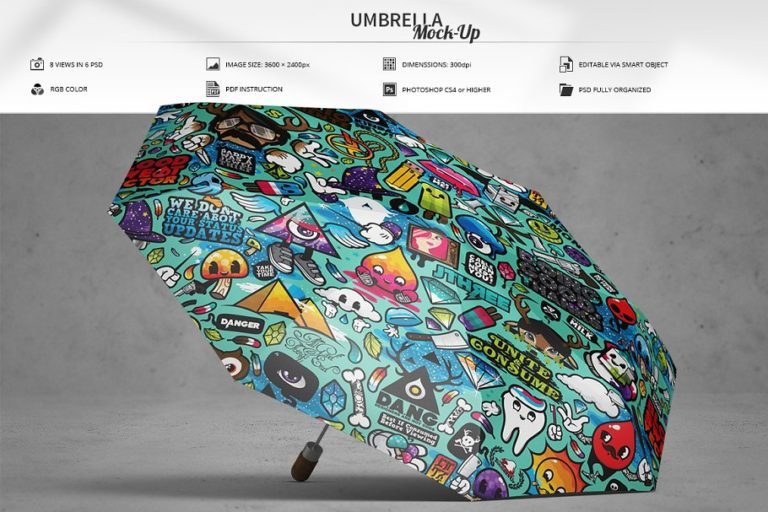 Umbrella Mockup | 50+ Free Umbrella PSD, Vector, AI Templates