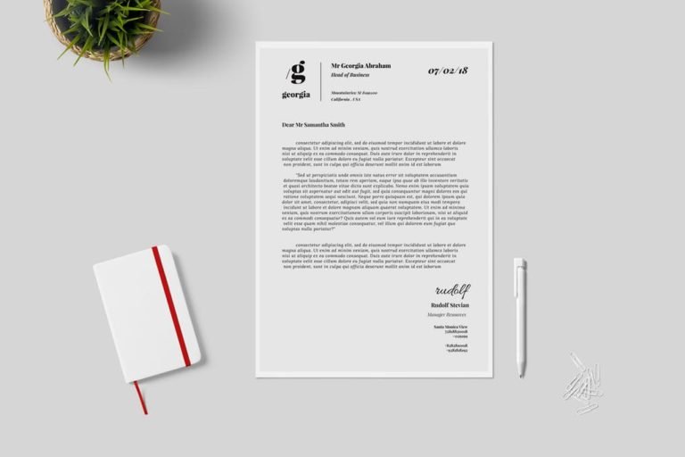letterhead Mockup Free 30+ PSD Mockups Templates