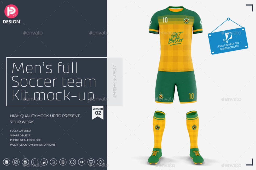 17+ Free Sportswear Mockup PSD Templates ( Fitness, Gym ...)