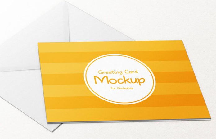 43+ Creative Free Greeting Card Mockup PSD Template For Creative ...