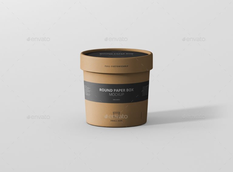 28 +Free Small Box Mockup PSD Template for Packaging