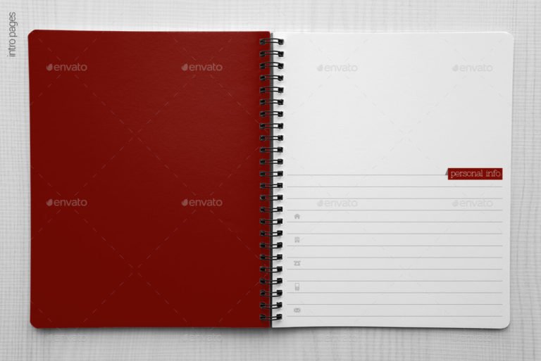 Diary Mockup | 40+ Diary PSD, Vector, AI Design Templates for Designers
