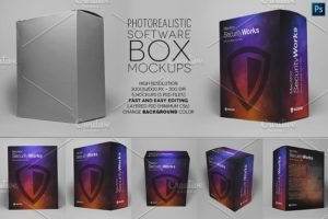 12+ Software Box Mockup PSD Free & Premium Templates