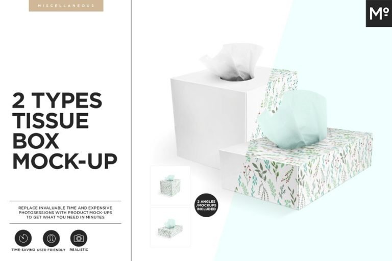 22+ Free Tissue Paper Mockup |Hygienic, Wrapping, Paper Towels PSD