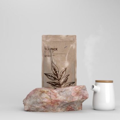 20+ Attractive Tea Packaging Mockup PSD Template - Mockup Den