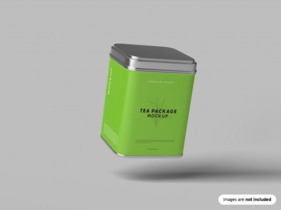 20+ Attractive Tea Packaging Mockup PSD Template - Mockup Den