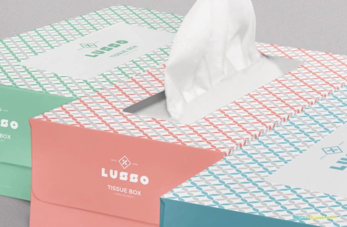 22+ Free Tissue Paper Mockup |Hygienic, Wrapping, Paper Towels PSD