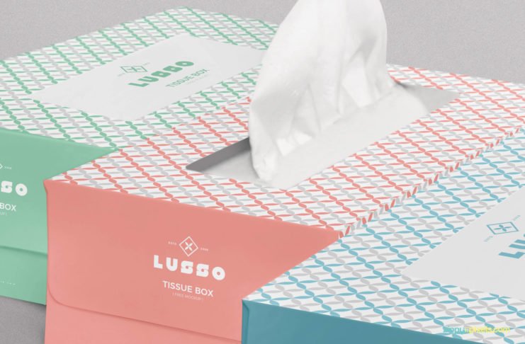 22+ Free Tissue Paper Mockup |Hygienic, Wrapping, Paper Towels PSD