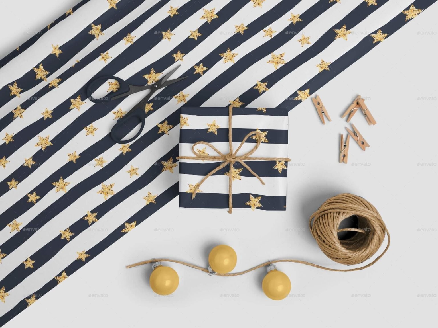 Free Wrapping Paper Mockup |40+ Diversified list of PSD & Vector Templates