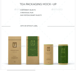 20+ Attractive Tea Packaging Mockup PSD Template - Mockup Den
