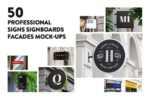 26+Free Shop Sign Mockup PSD & Vector Template For Designers
