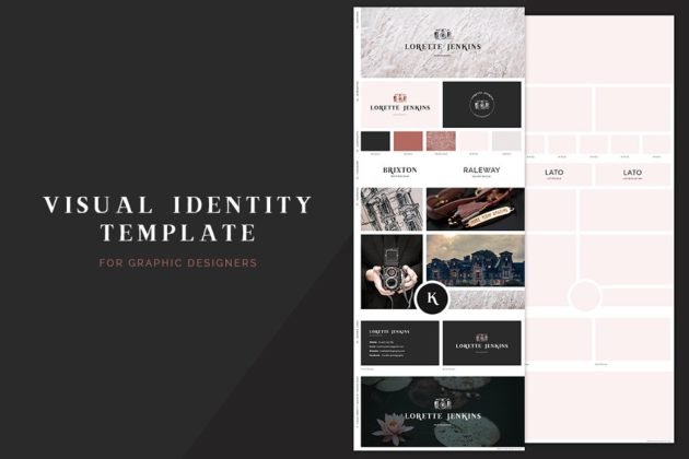 16+ Free Attractive Visual Identity Mockup PSD, AI Templates