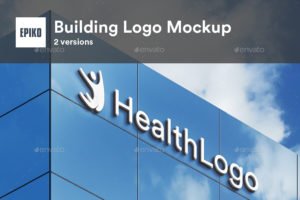 14+ Free Creative Building Sign Mockup PSD & Vector Template