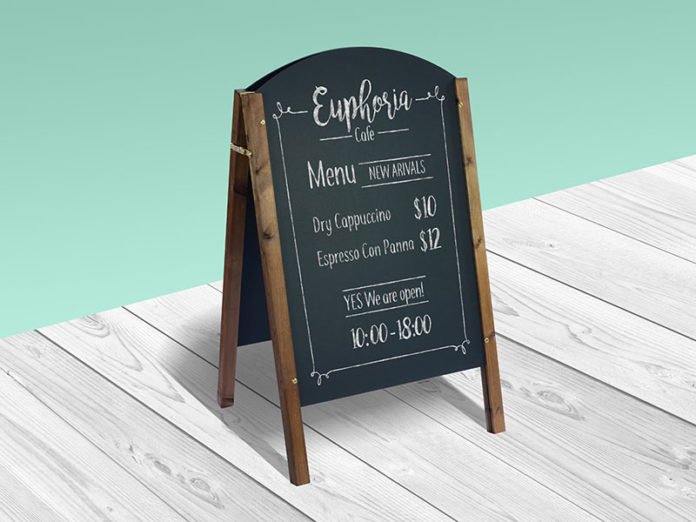 30+ Best Free Creative Chalkboard Mockup Free PSD Templates