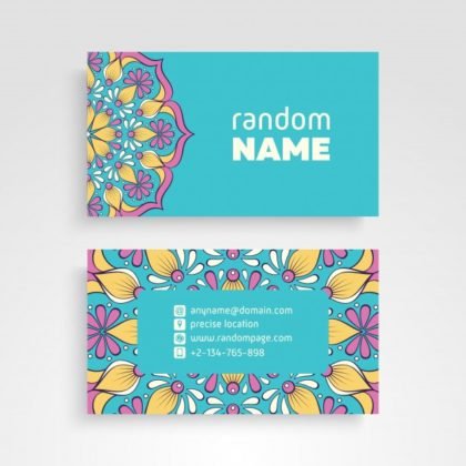 35+ Best Free Name Card Mockup PSD Template 2021
