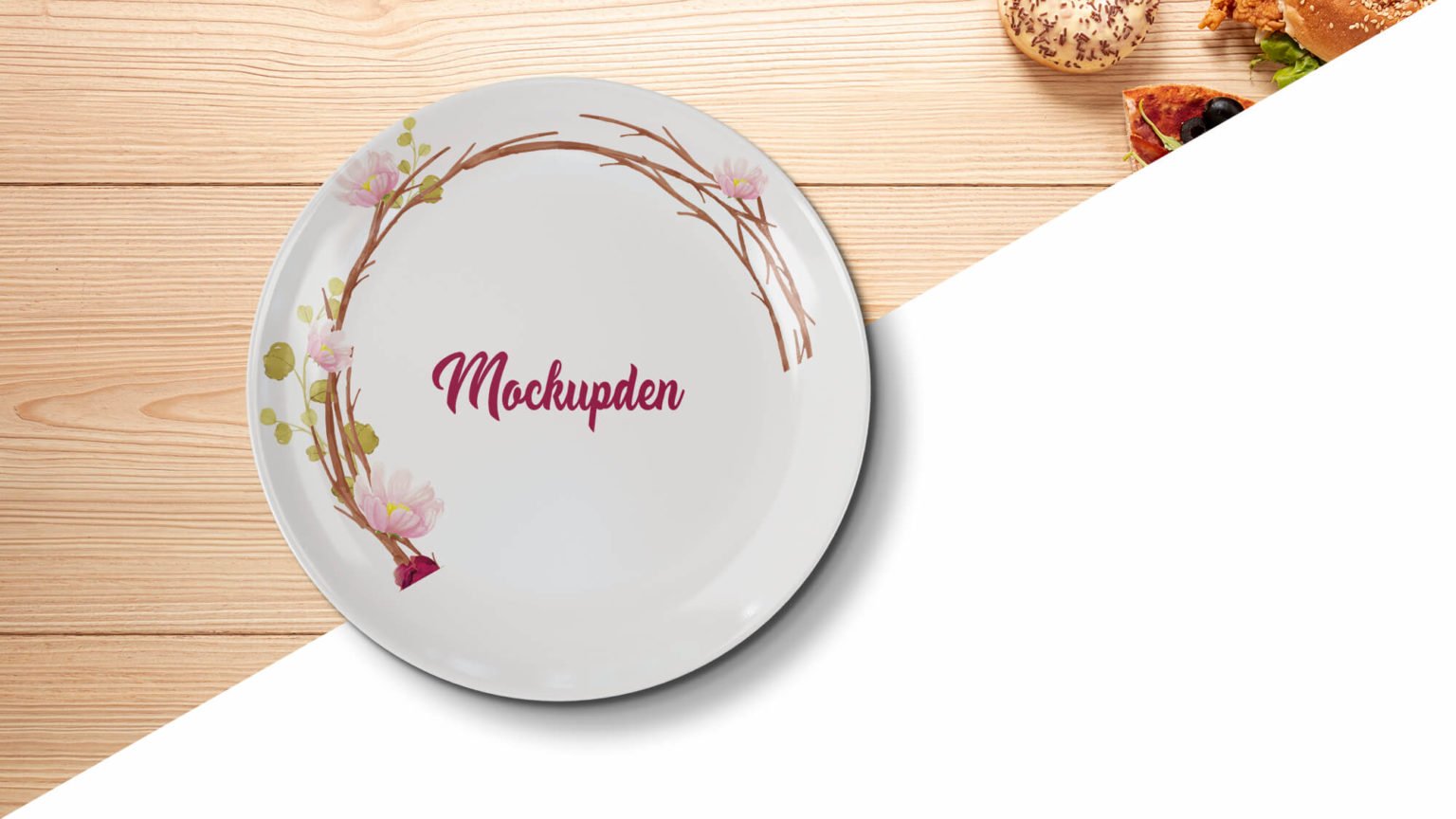 16+ Best FREE Stylish Dish Mockup PSD Templates - Mockup Den