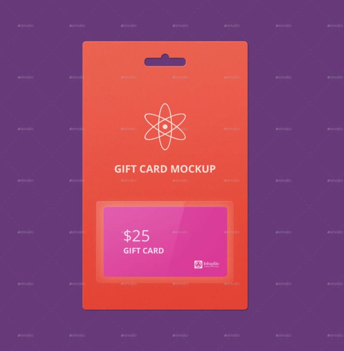 30+ Free Gift Card Mockup PSD, AI & EPS templates