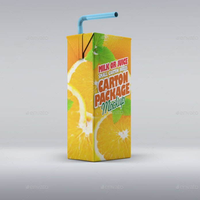 36+Best Free Juice Box Mockup PSD & Vector design trend 2020