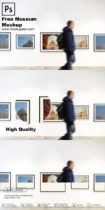 Free Museum Mockup PSD Template - Mockup Den